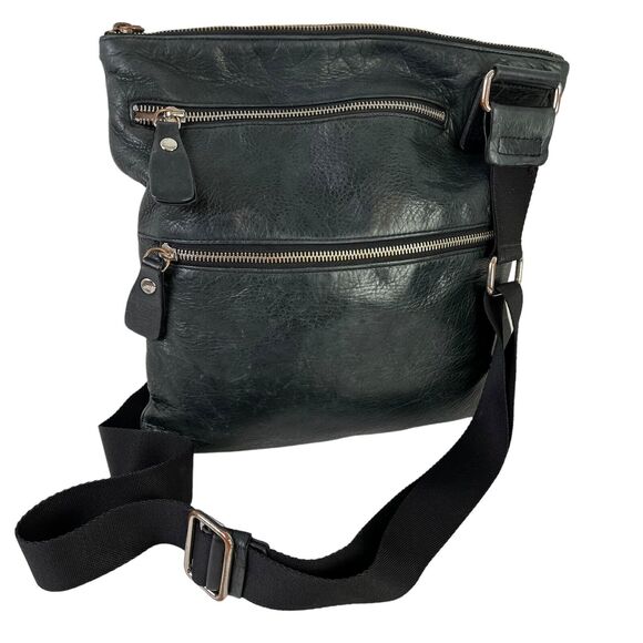 margot | Bags | Margot Womens Black Crossbody Black Messenger Pebble ...